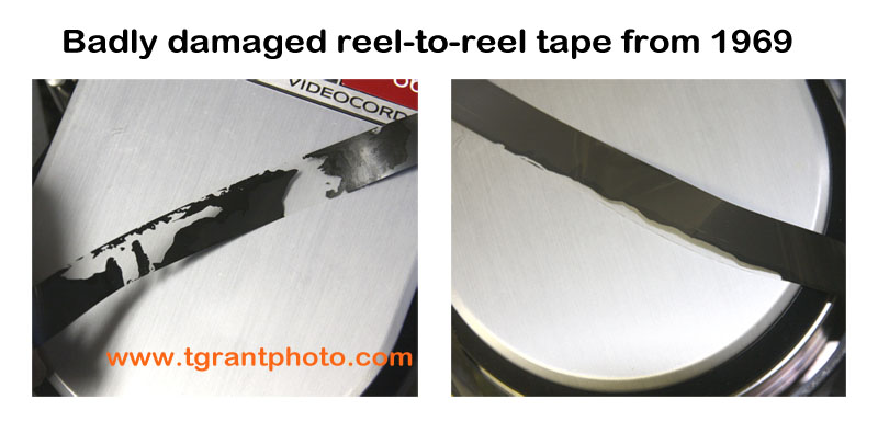 Reel to Reel Videotape FAQs | TGrant Photo LLC