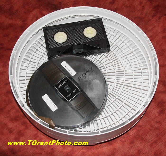Baking Videotapes | TGrant Photo LLC