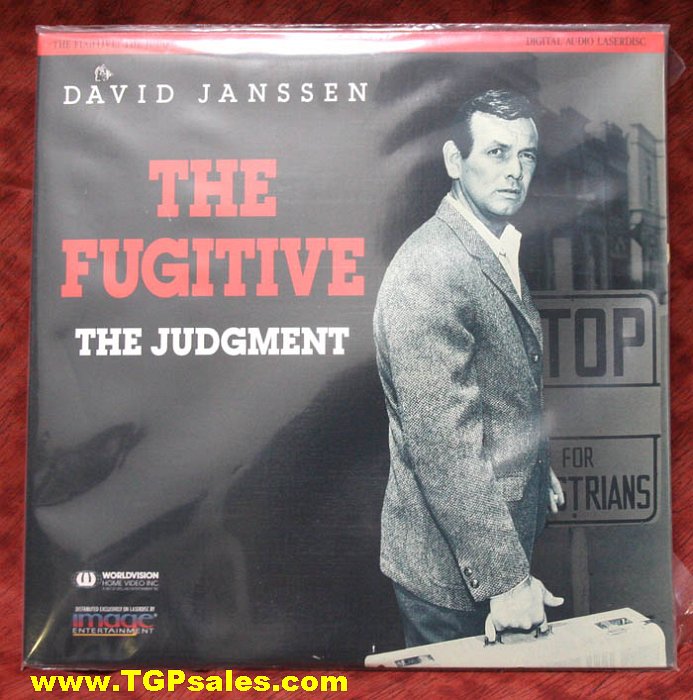 The Fugitive - David Janssen - The Judgement (collectible Laserdisc ...
