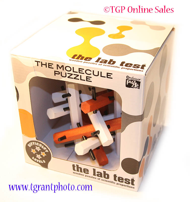 Professor Puzzle Lab Test - Wooden Molecule Puzzle | TGP Sales - a ...