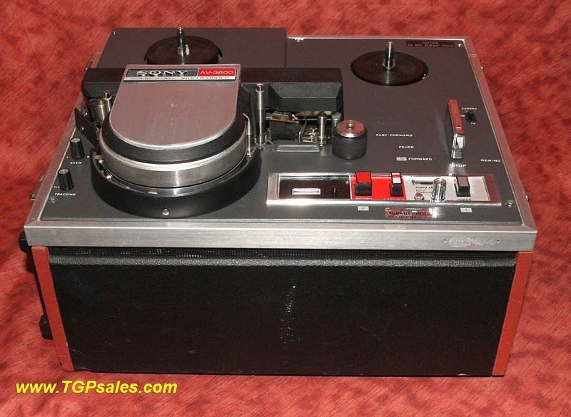 Sony AV-3600 Reel-to-Reel videocorder VTR, Refurbished + Warranty ...